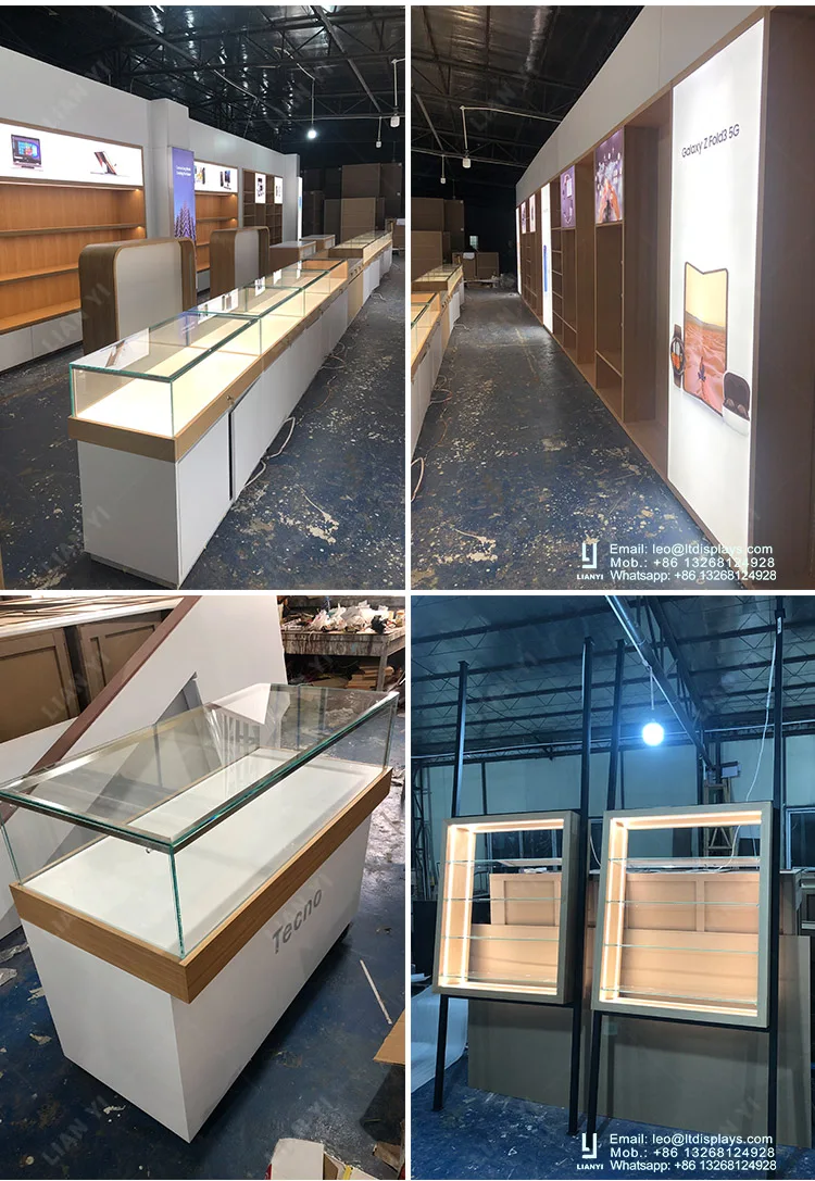 Customizable Phone Store Fixtures - Enhance Display & Sales
