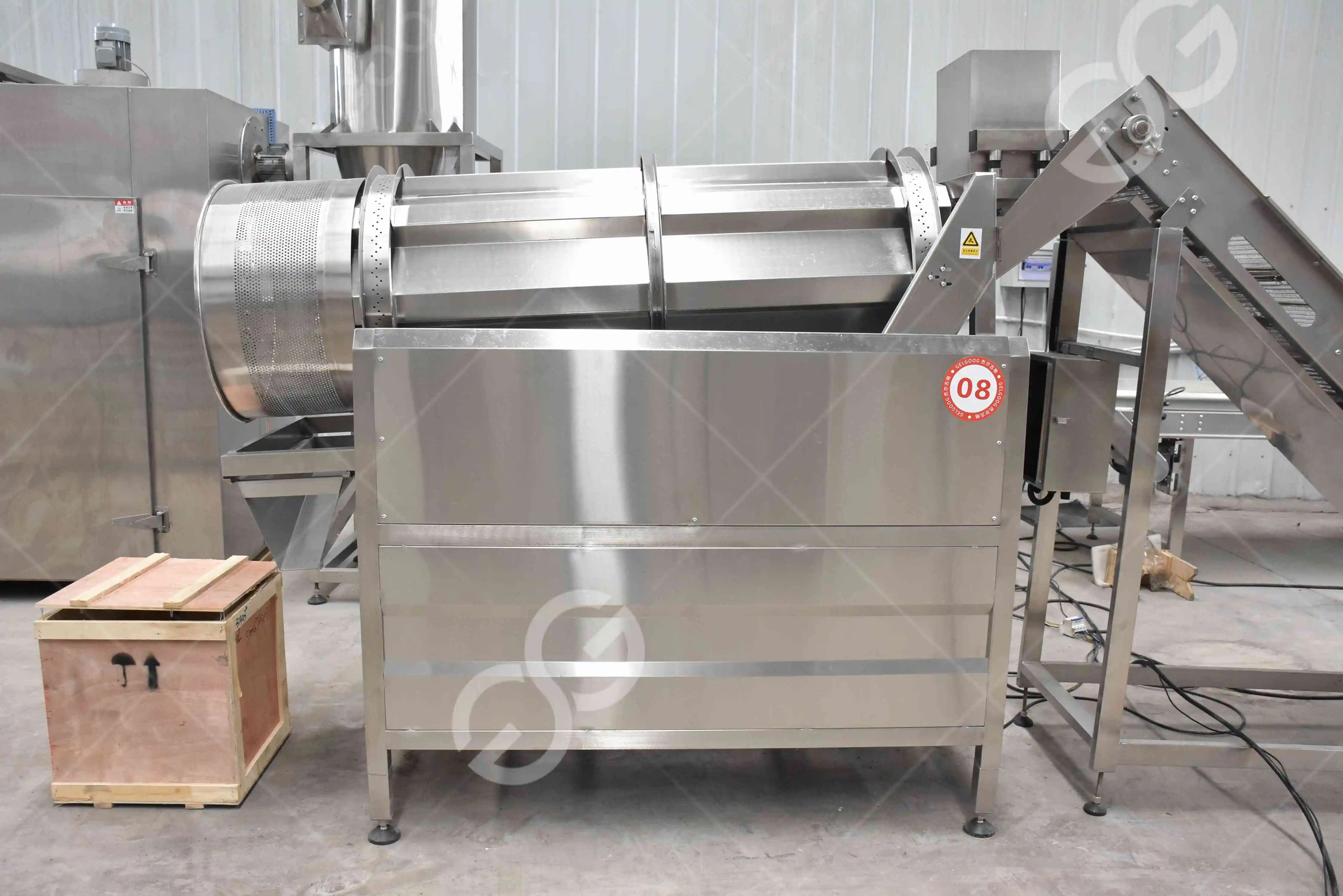 Automatic Crisps Plant French Fries Processing Equipment 304 Stainless ...