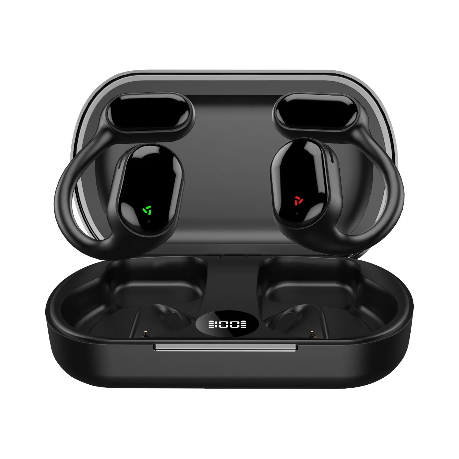 OWS Wireless Headphones Open Wearable Stereo Blue Tooth Headset Earbud ...