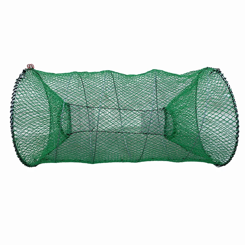 Seasonal Heavy Duty Large Diameter 70 cm Coil Spring Fish Trap Green ...