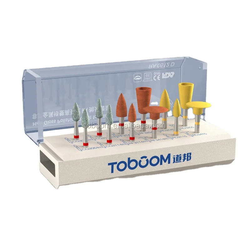 Toboom dental denture polishing kit Porcelain Polishing KiT for clinic ...