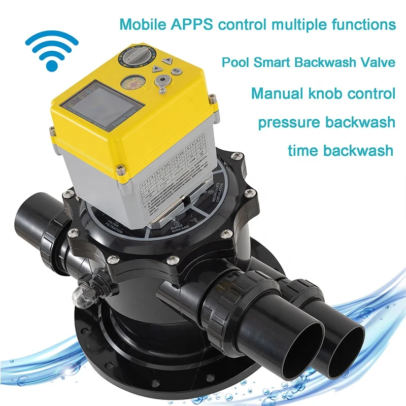 Sand Filter Automatic Backwash System - Intelligent & Easy Install