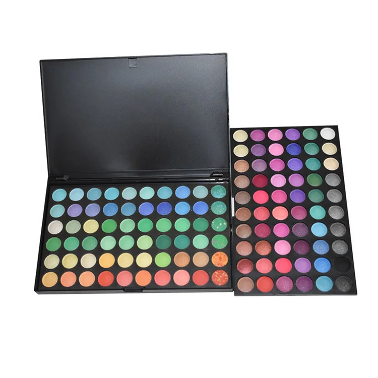 120 Colors Eye Shadow Palette,highly Pigmented Eyeshadow Palette Makeup ...