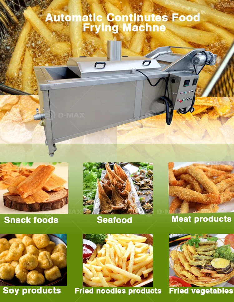 Automatic Potato Plantain Chips Groundnut Automatic Continuous Seed ...