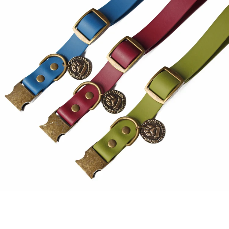 Wholesale Soft New Designer Luxury Waterproof PVC Dog Collar