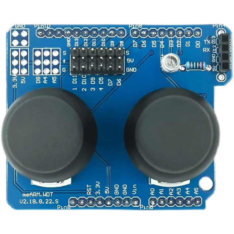 Electronic Building Block Dual Ps2 Gaming Joystick Key Module ...