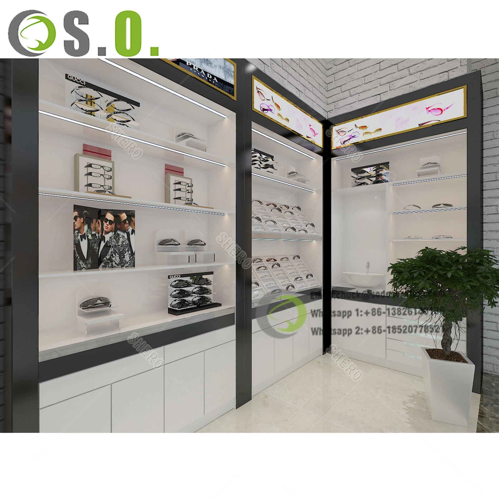Advanced Pedestrian Street Store Display Stand Sun Eye Shop Shopping ...