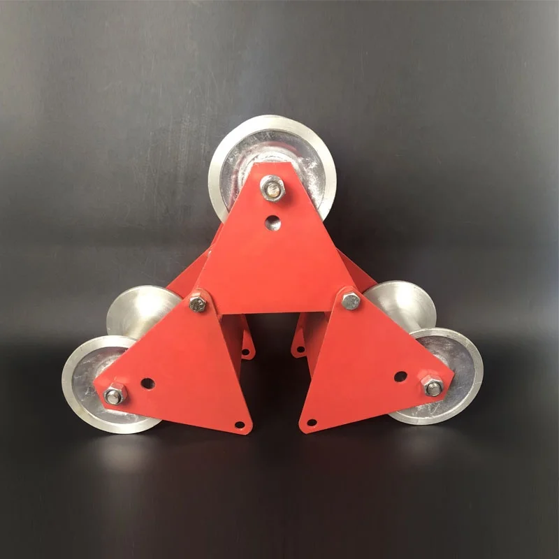 Triple Electrical Power Cable Guide Roller - Sinta St-Cable Roller 04