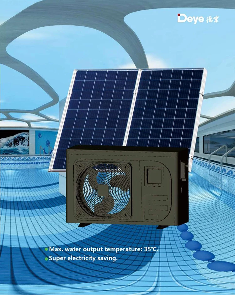 Deye 10kw-13kw Solar Air Source Heat Pump for Swimming Pools ...