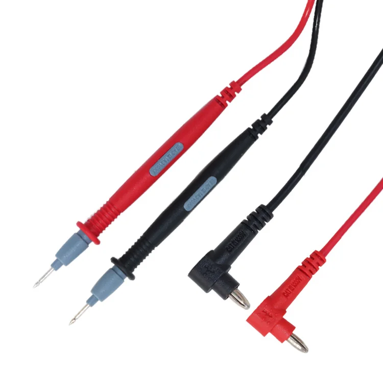 10A Multimeter Cable Dcc Banana Plug Multimeter Test Power Cable Lead ...