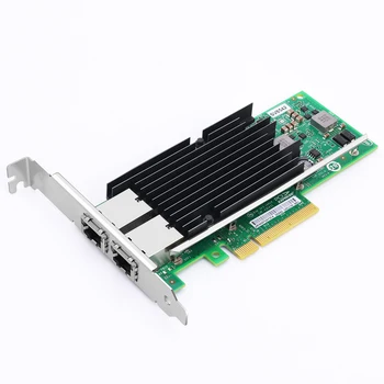 Network Interface Card Sv8542 Pcie V2.1 5.0 Gt/s X8 Lanes Elx540at2 Rj45 Dual Port 10gbe/1gbe ...