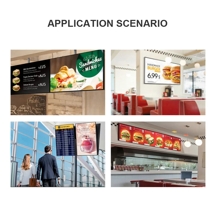 Uhled 27inch High Brightness Led Advertising Screen Digital Signage ...