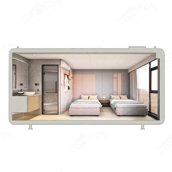 Portable Prefab House Modular Frame Modern Space Capsule Style Camping ...