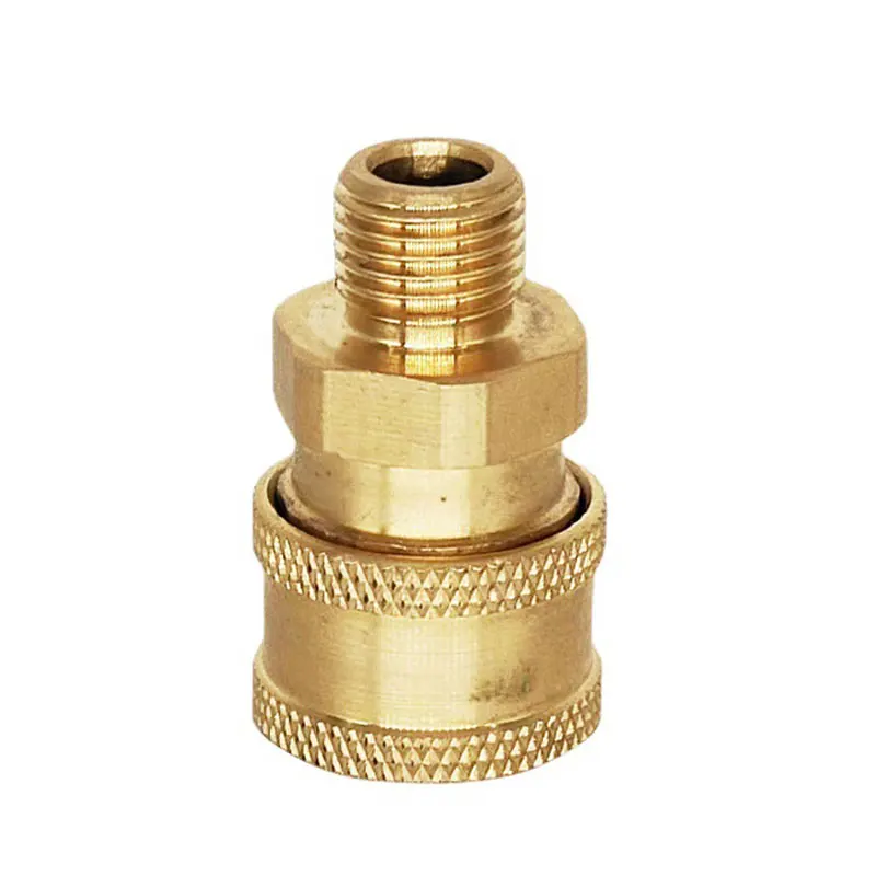 1/4 Inch Male & Female Quick Coupler High Pressure Washer Solid Brass ...