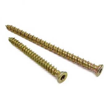 M8 Concrete Frame Screws 4 Inch T30 Torx Drive Self Tapping Masonry ...