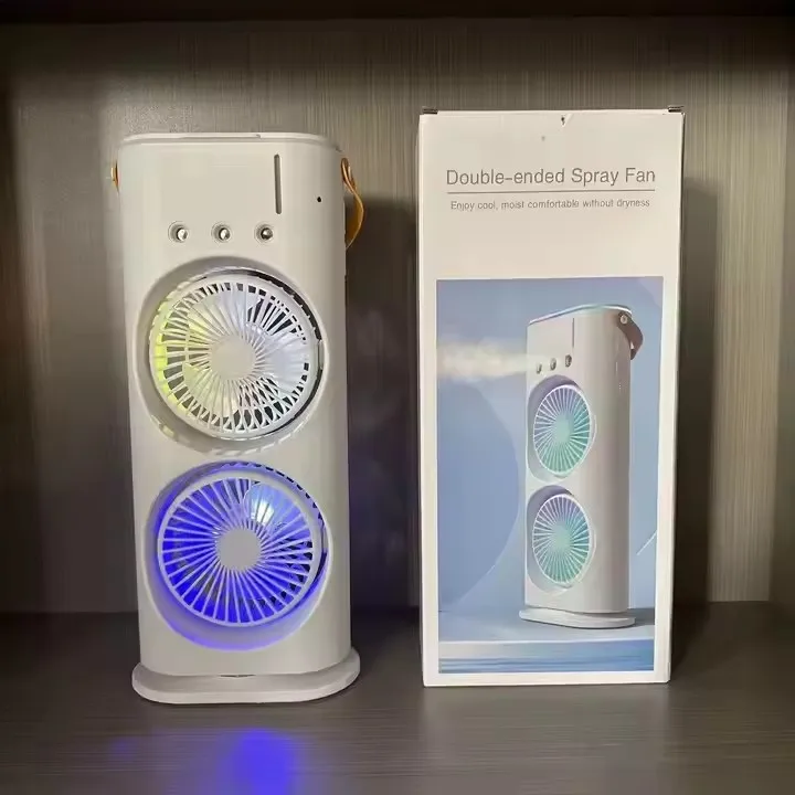 2025 Small Portable Spray Mist Fan Air Cooler Mist Water Cooling Air ...