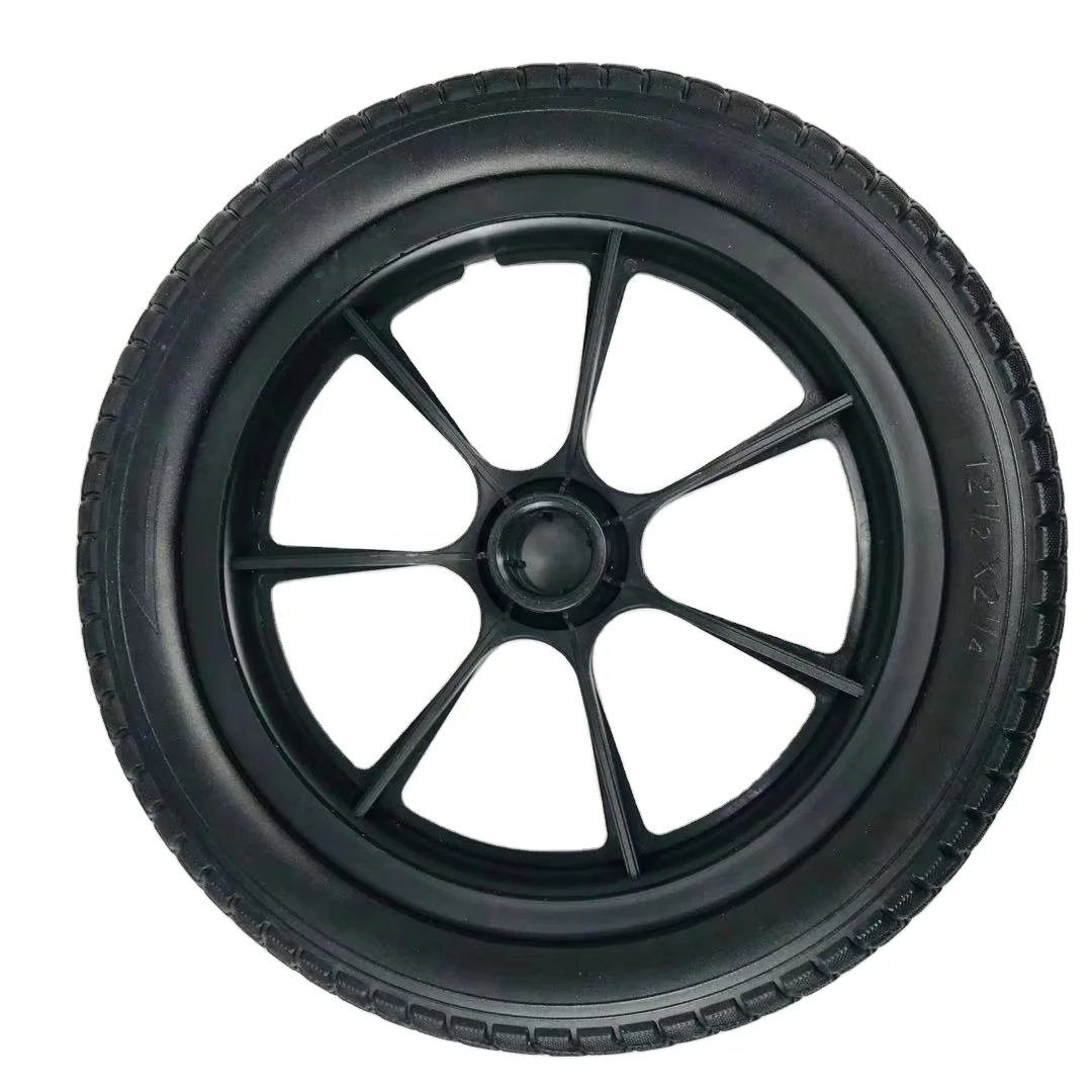 12 Inch plastic wheel pu foaming kids bike wheel kids toys wheel ...