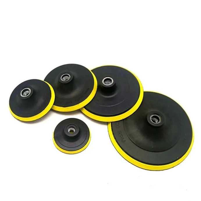 4 inch M14 or 5/8-11 plastic backer all sizes 3 inch 4 inch 5 inch 6 ...