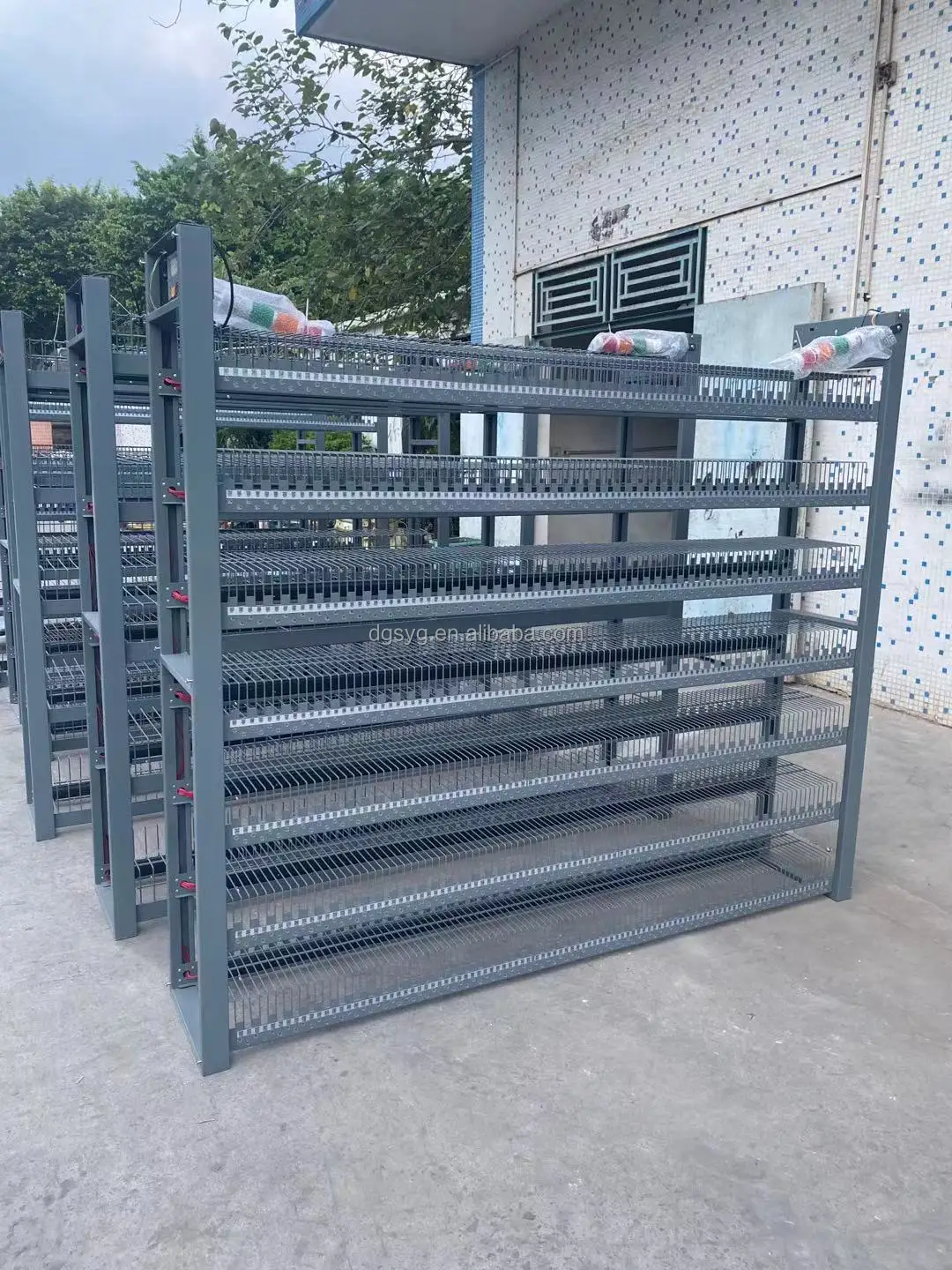 7 Tier Smart Rack with QR Code for SMT SMD Reel Components