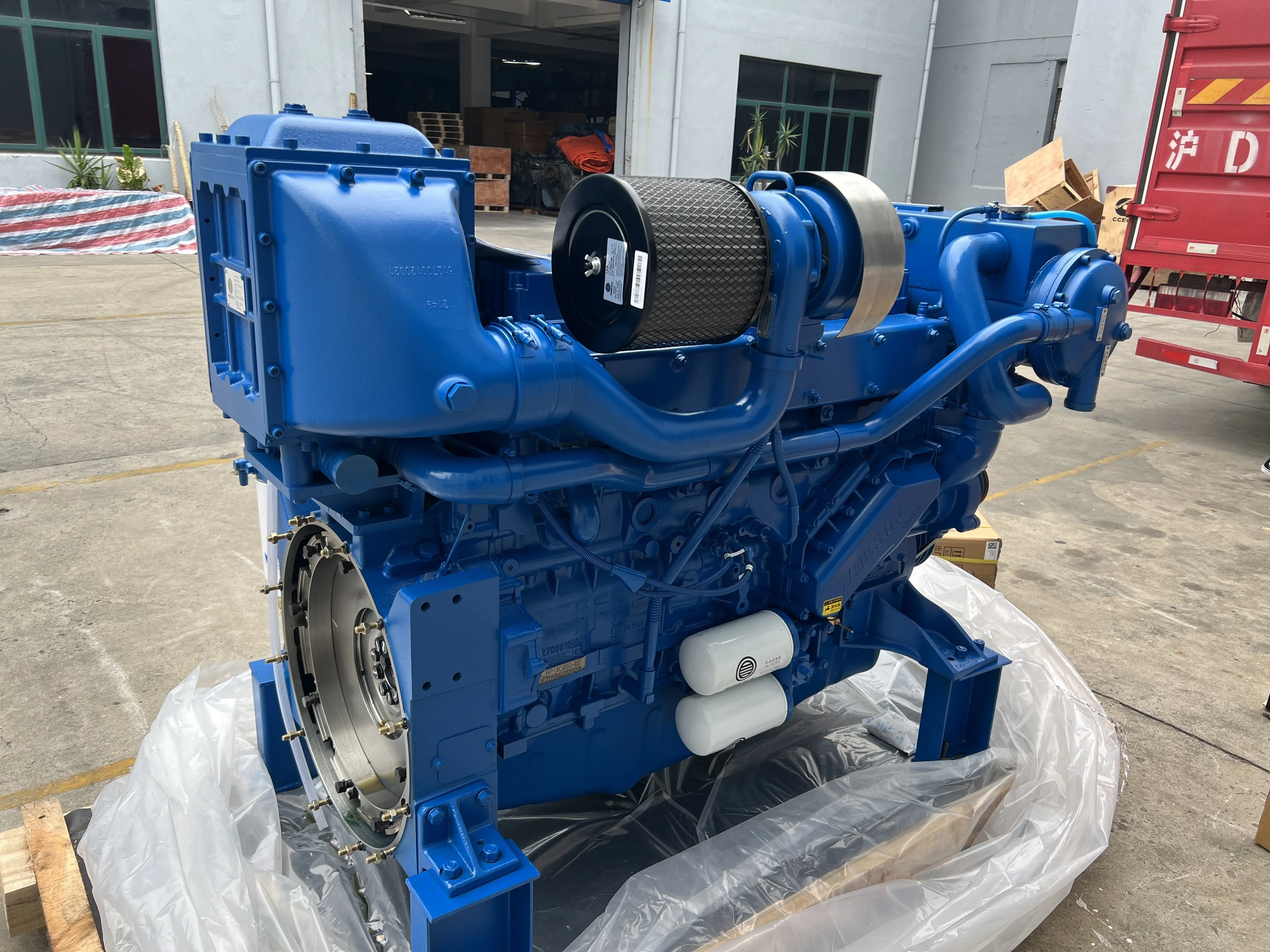 Weichai Wp13 Series 4 Stroke 6 Cylinder Marine Diesel Engine Wp13c450 ...