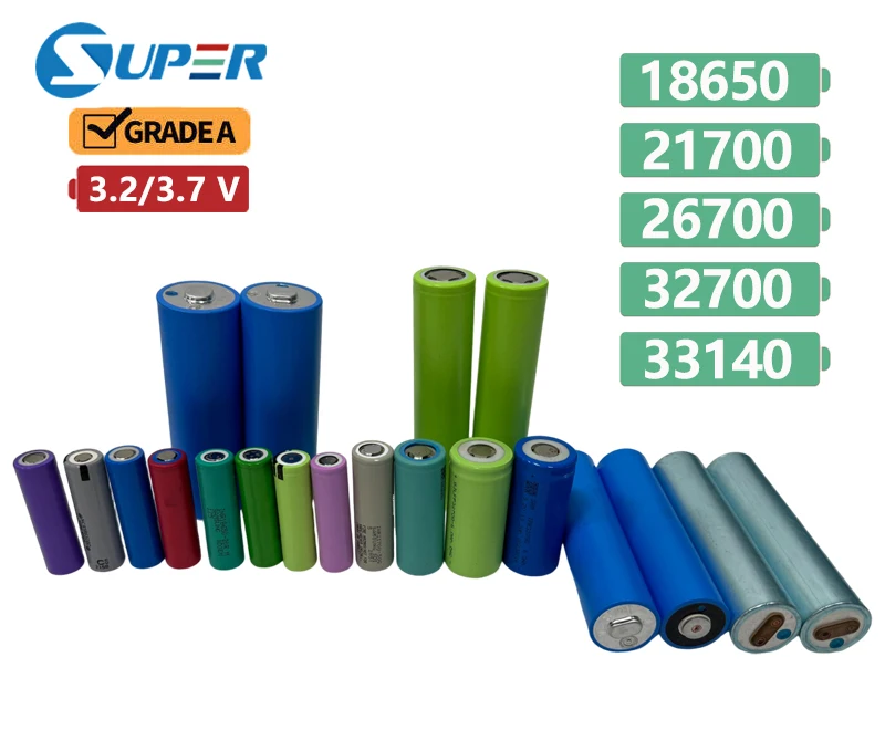 33140 Battery - High Performance Lifepo4 Cylindrical Cell