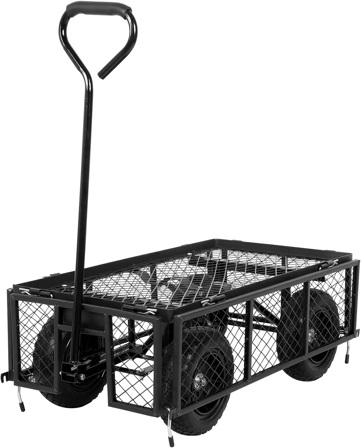 4 Wheels Garden Cart - Durable, Versatile, and Collapsible