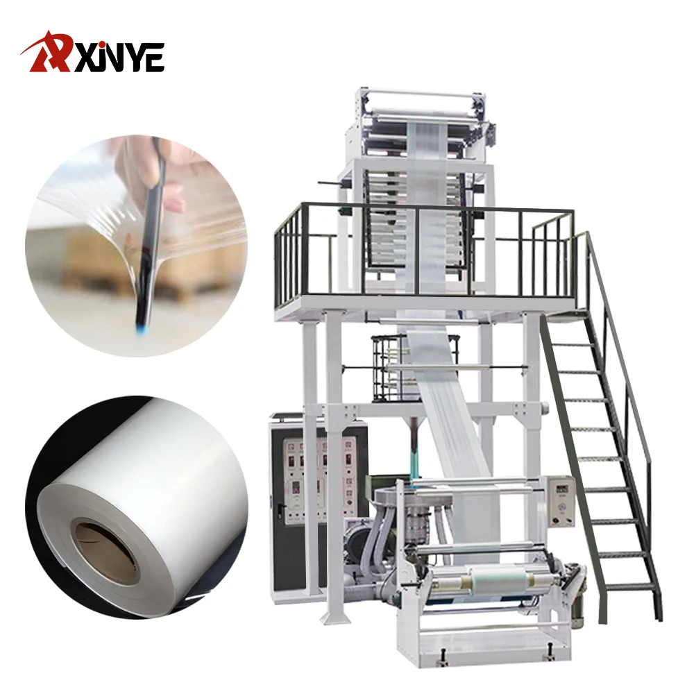 Alibaba.com: SJ 45/50/55/60 plastic polyethylene film blowing machine for PE bag production ...