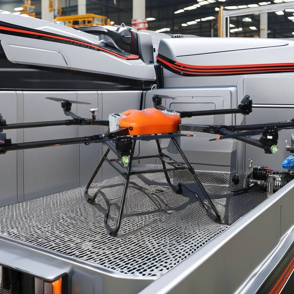 Efficient Farming with Cleaning Machine Agricultural UAV Sprayer