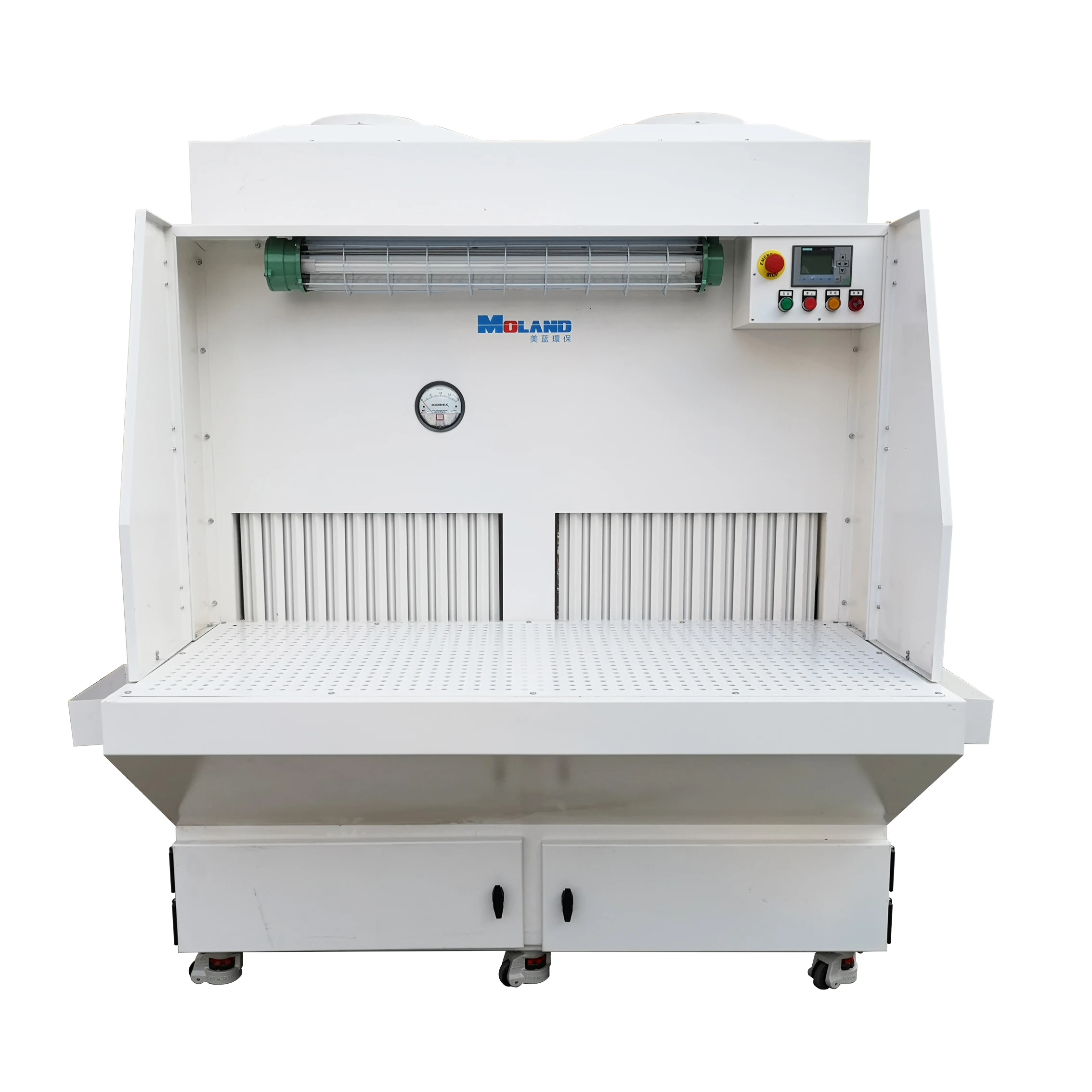 Moland Movable Grinding Downdraft Work Bench Welding Table Industry ...