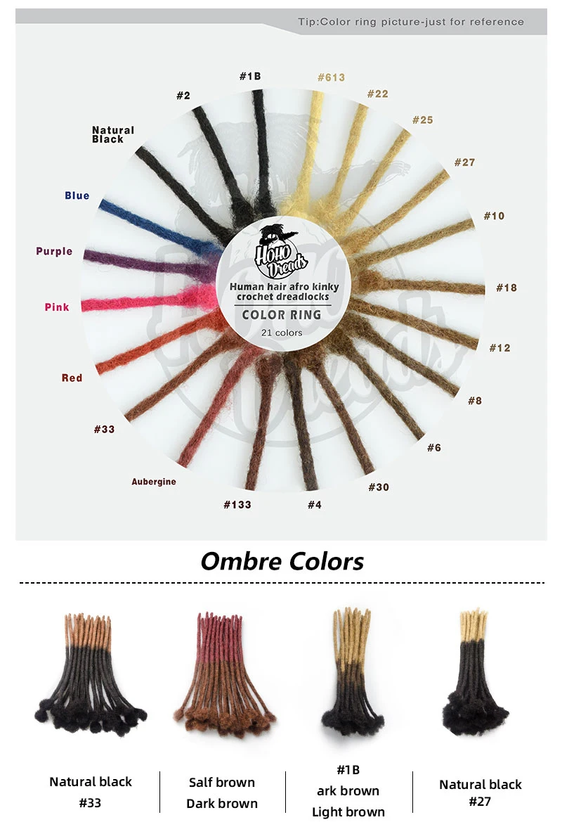 [HOHODREADS] IG-Hit Loc Style Belle Curly End Dreadlocks Extensions ...