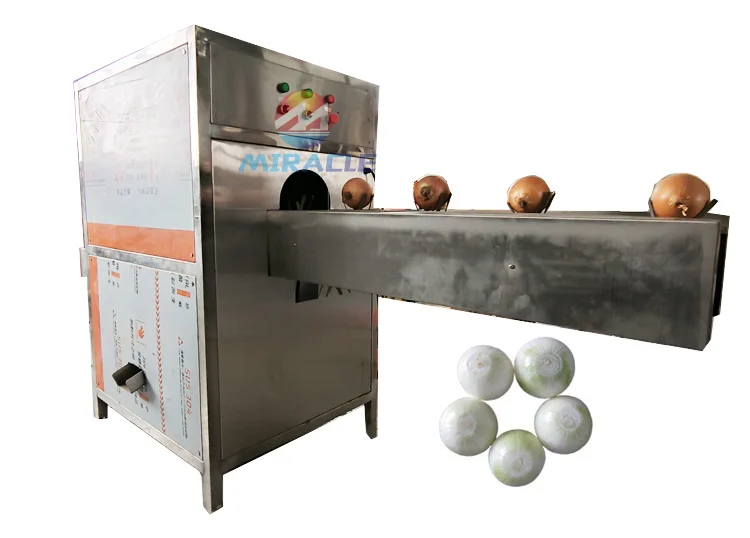 Automatic Continuous Onion Head And Tail Cutting Machine For Onion Root ...