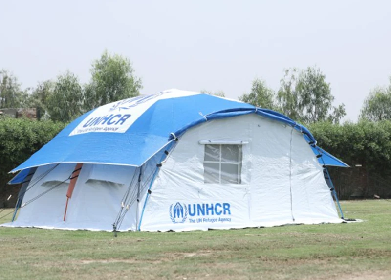 Aosener UNHCR Type 4.3*4.3m Dome Tent - Self-Standing Family Tent for ...