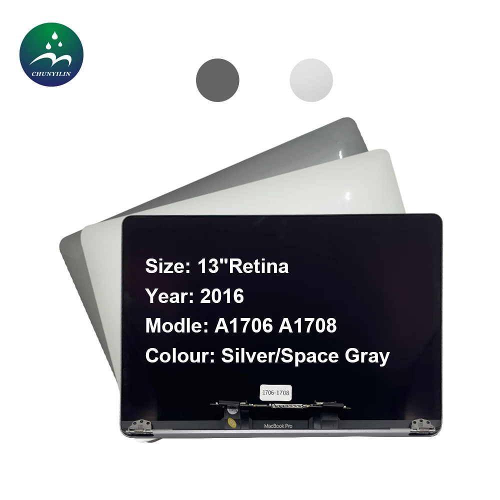 New 13'' Retina 2016 2017 Screen Assembly For Macbook Pro A1708 A1706 Lcd Display - Buy A1708 ...
