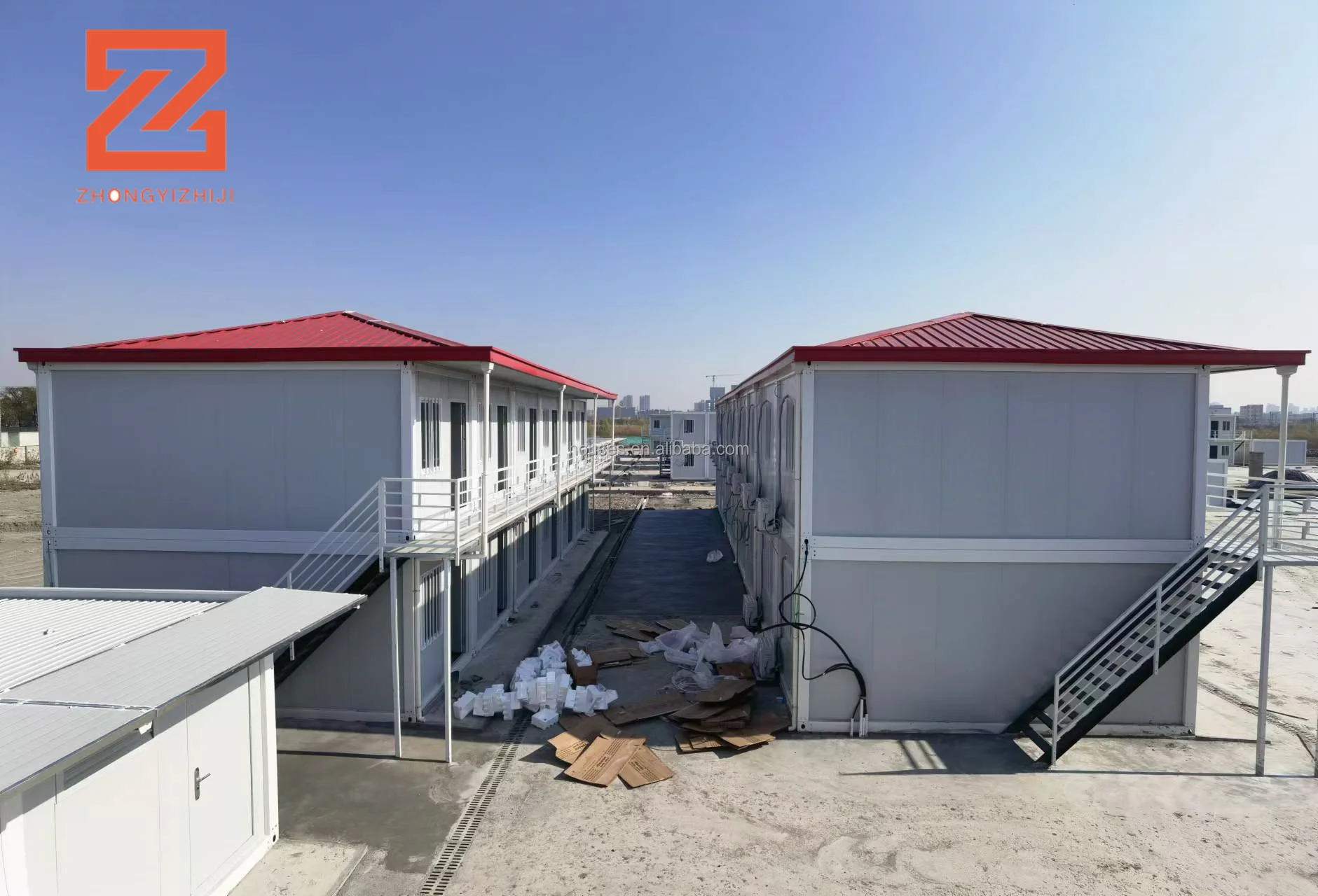 DDP 20ft Detachable Container House Prefab Tiny Steel Sandwich Panel ...