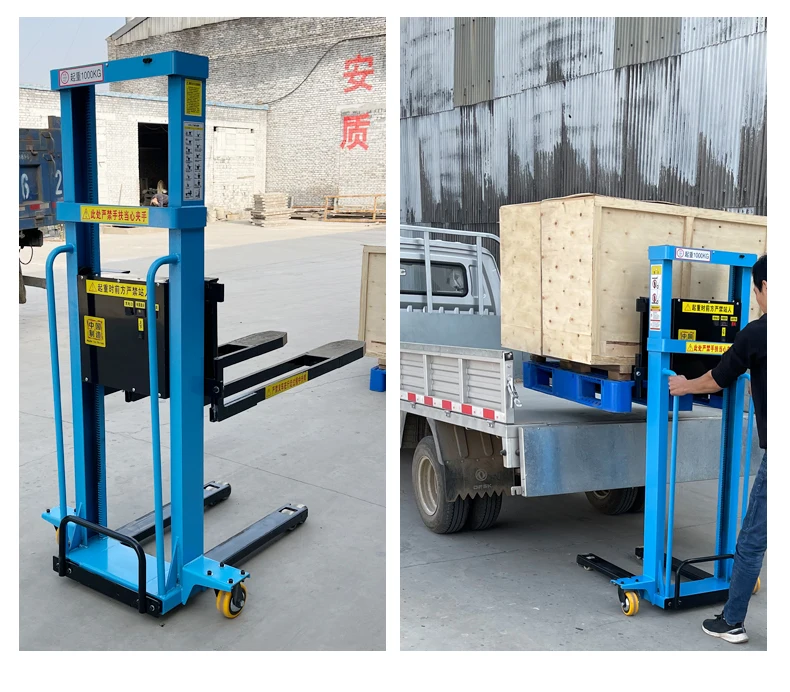 1000kg Semi Electric Forklift - High Efficiency Lifting