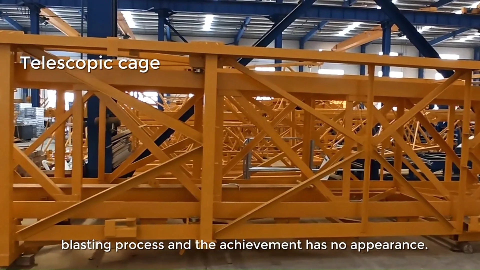 Sym Yongmao Tower Crane Telescopic Climbing Cage - Buy Telescopic ...