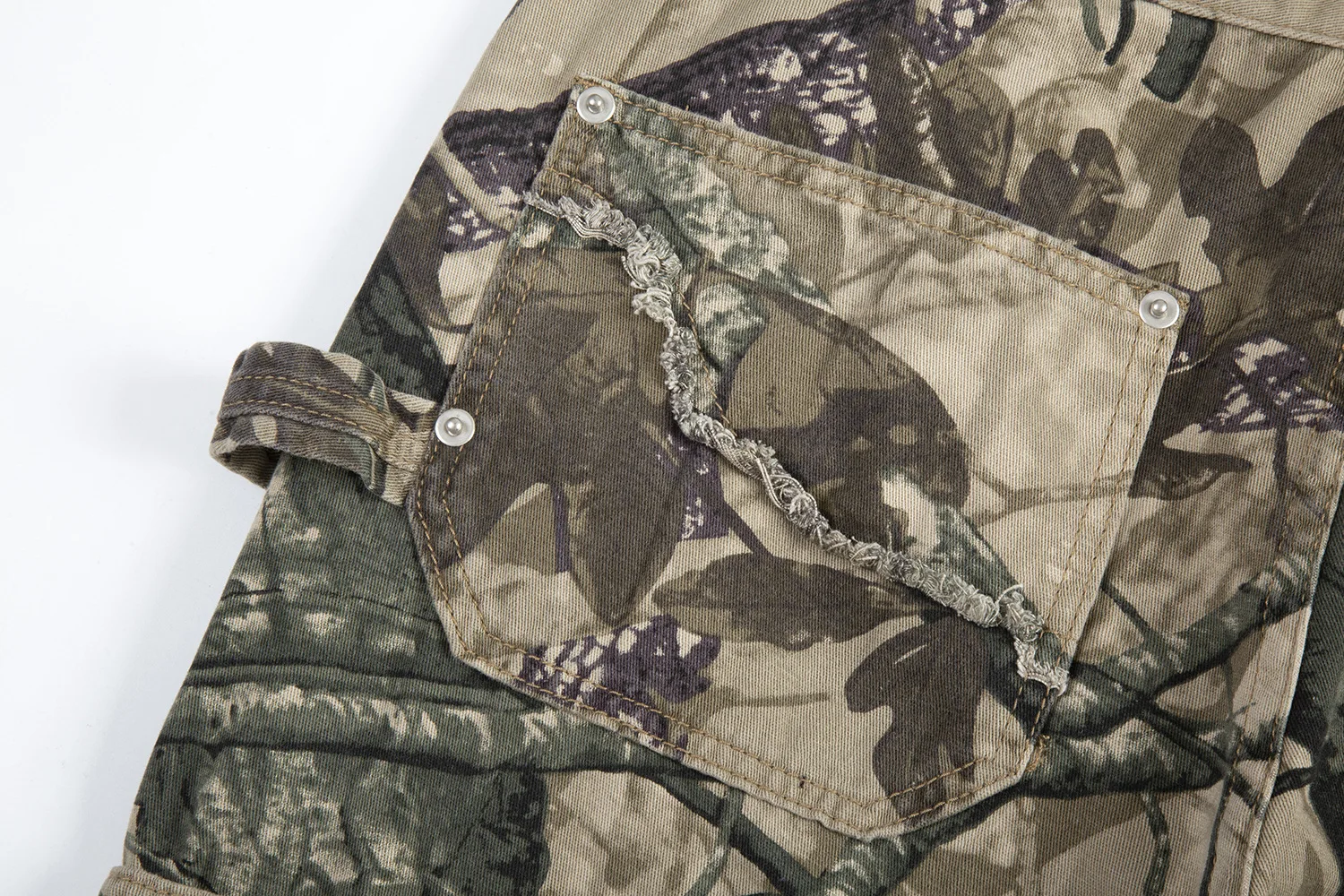 Latest Baggy Design Carpenter Cargo Pants High Street Plus Size Leaf ...