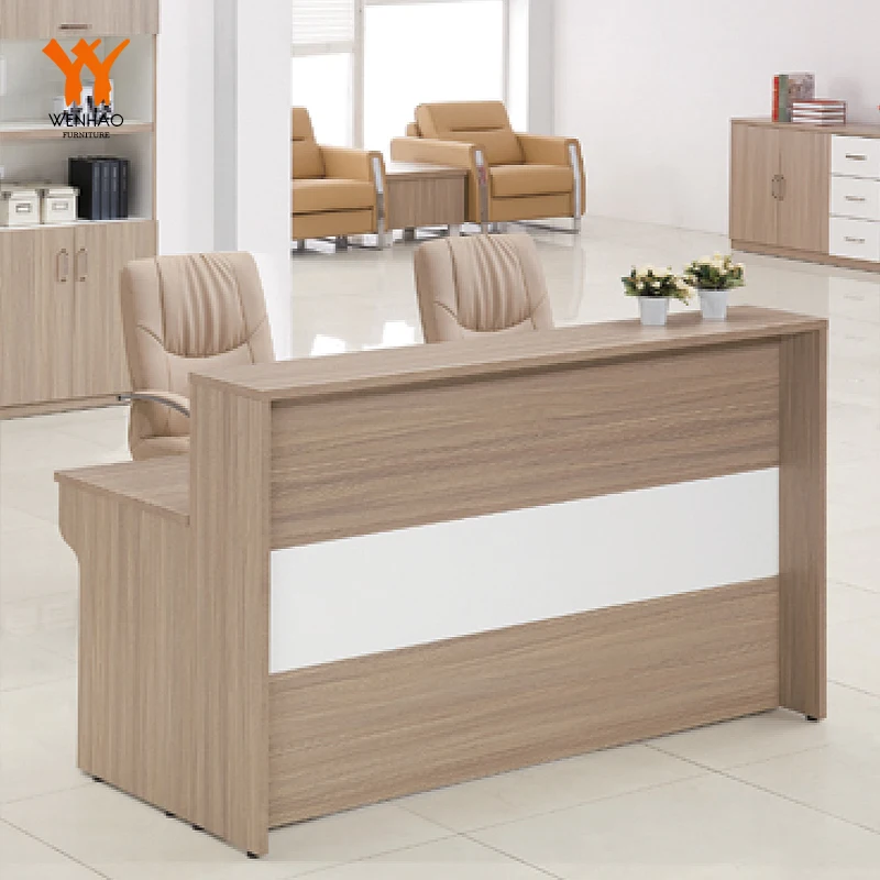 Wooden Secretary Reception Table Specifications High Quality Office ...