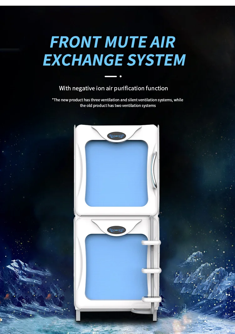 Sound Proof Sleeping Pods Hotel Capsule Double Bed Sleep Pod Capsule ...