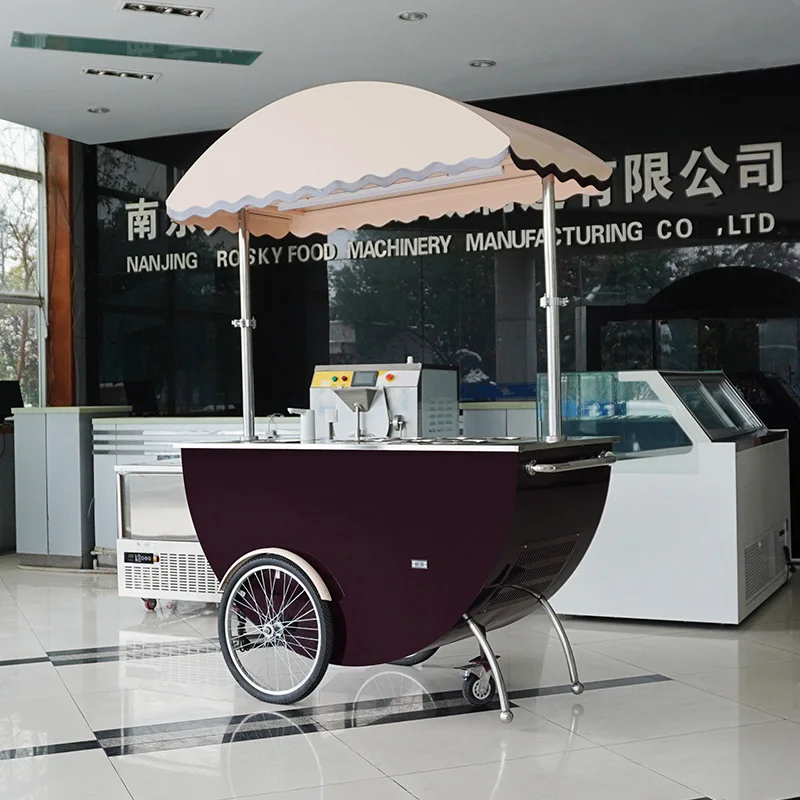 High Quality Commercial Scooter Trailer - Food Vending Cart