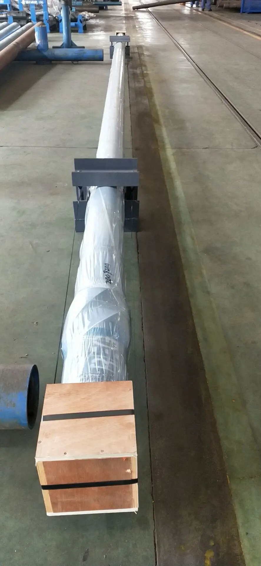 Drilling Mud Motor Long Tail Downhole Screw Mud Motor With Drill Bit ...