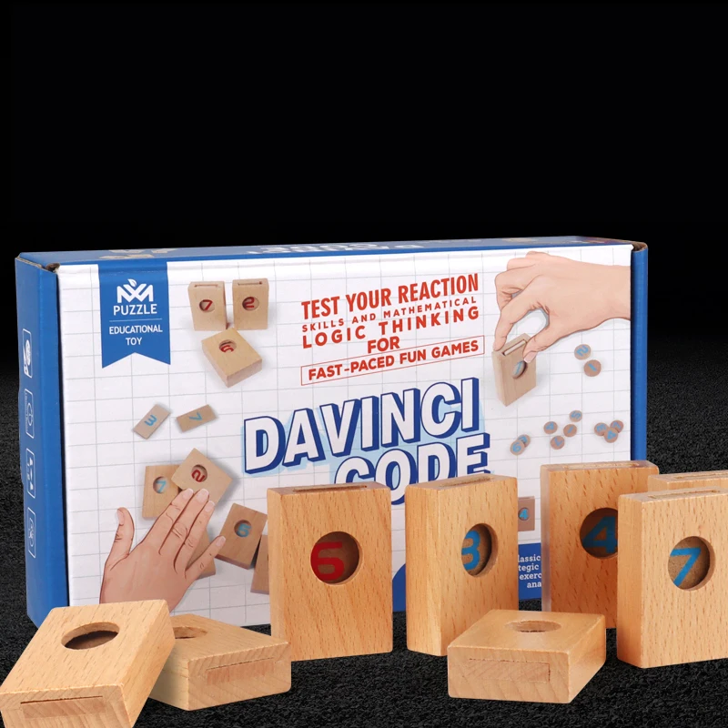 Children's Wooden Strategy Reasoning Logical Thinking Board Games ...
