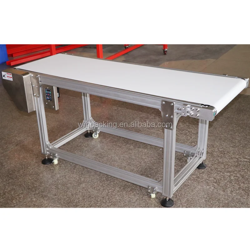 10 Meters Motorized Conveyor Parcel Sorting Conveying System Wheel ...