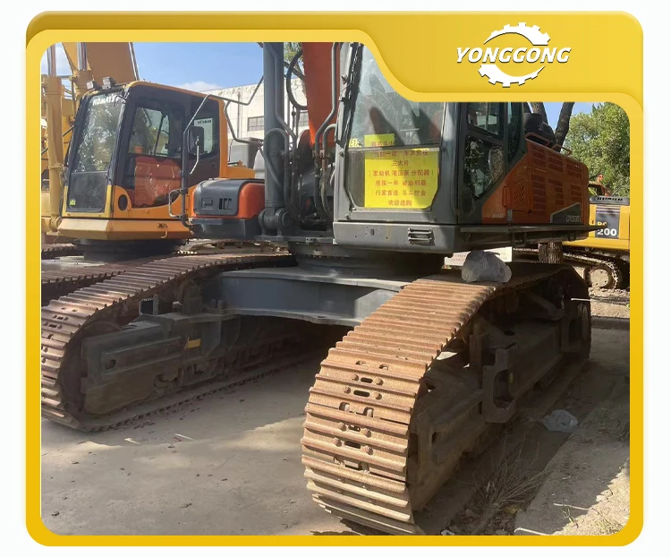 Heavy Duty Large Used Doosan Dx530lc-5 Crawler Excavator 53 Ton ...