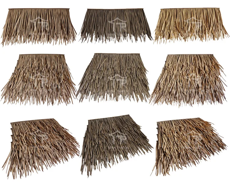 Durable Anti-Aging Artificial Thatch Roof for Tiki Bars