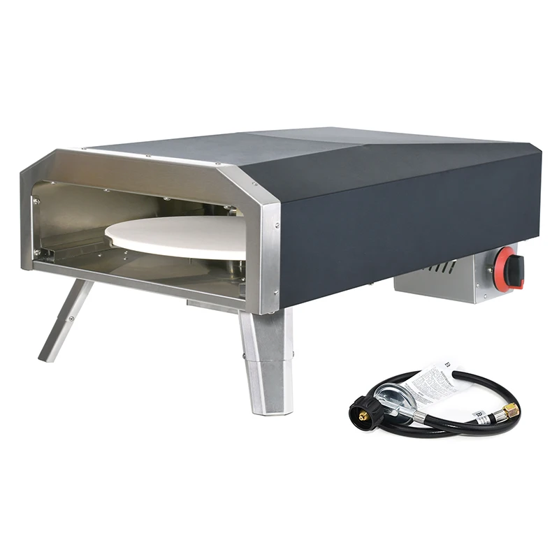 12in Gas Automatic Rotating Home Use Mini Pizza Built-in Ovens ...
