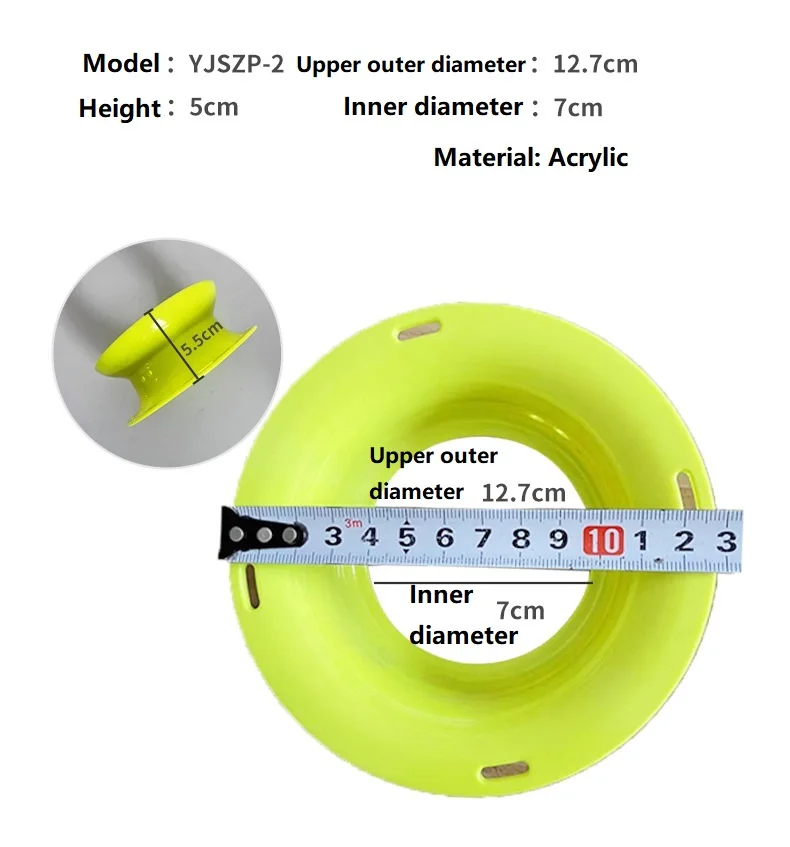 Plastic Large Diameter Hand Spool for Fishing Line - JY FISHING