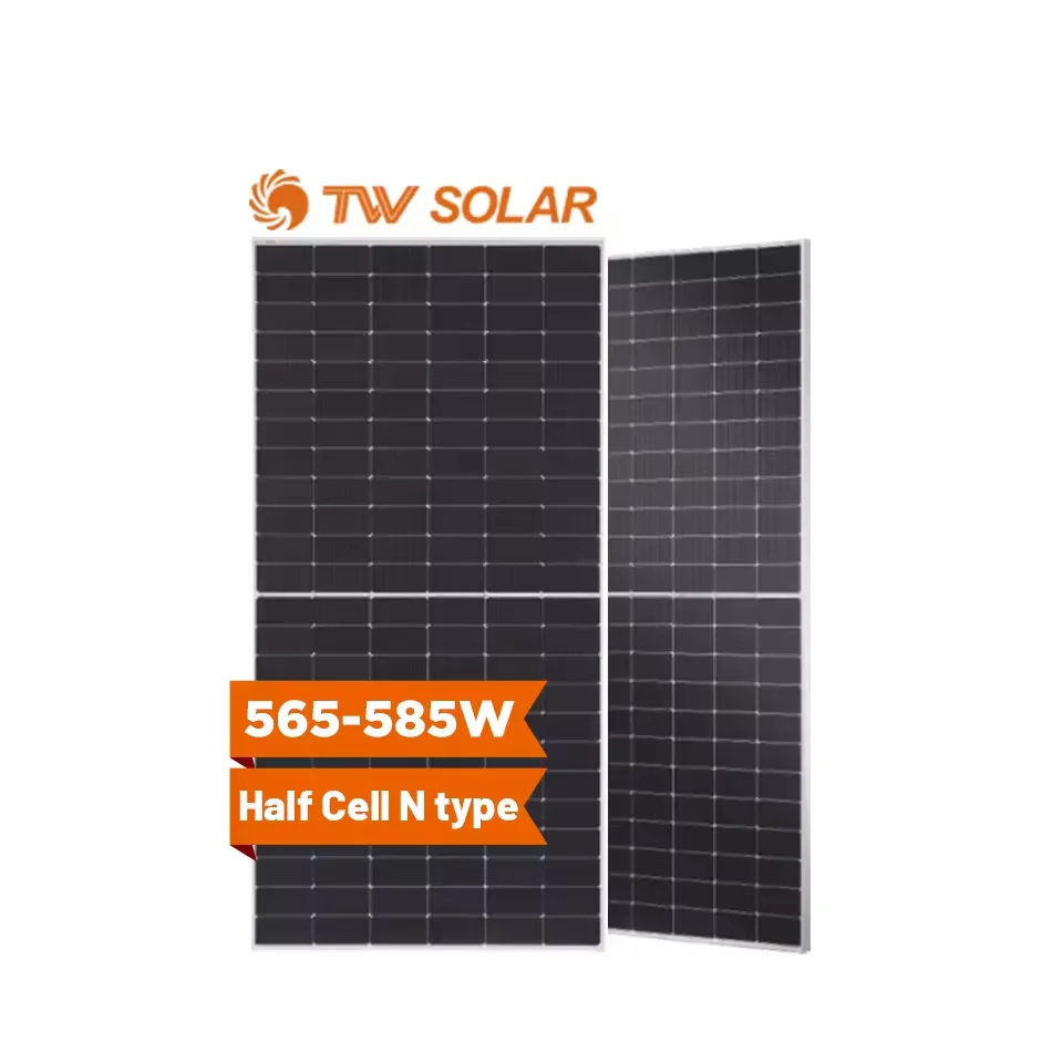 Topcon Tongwei 585w N-type Bifacial Solar Panels 570w 575w 580w 585w Tw - Buy Pv Modules solar ...