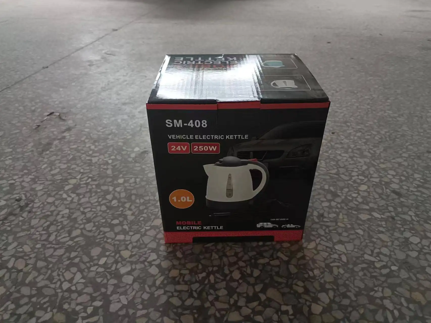 1000ml Mini Car Travel Kettle Truck Kettle Boiler Hot Water 12v 24v ...