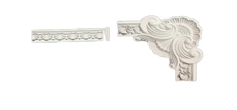 Plaster Template Die Gypsum Cornice Mold Silicone Rubber